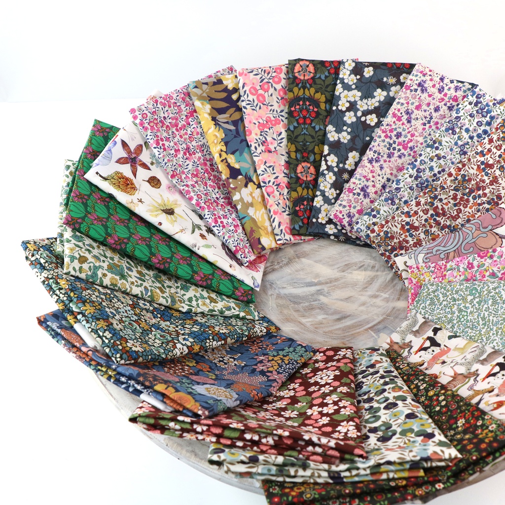 Floral Eve Liberty Fabric Bundle | Sue Spargo Folk Art Quilts Floral Eve Liberty Fabric Bundle | Sue Spargo Folk Art Quilts